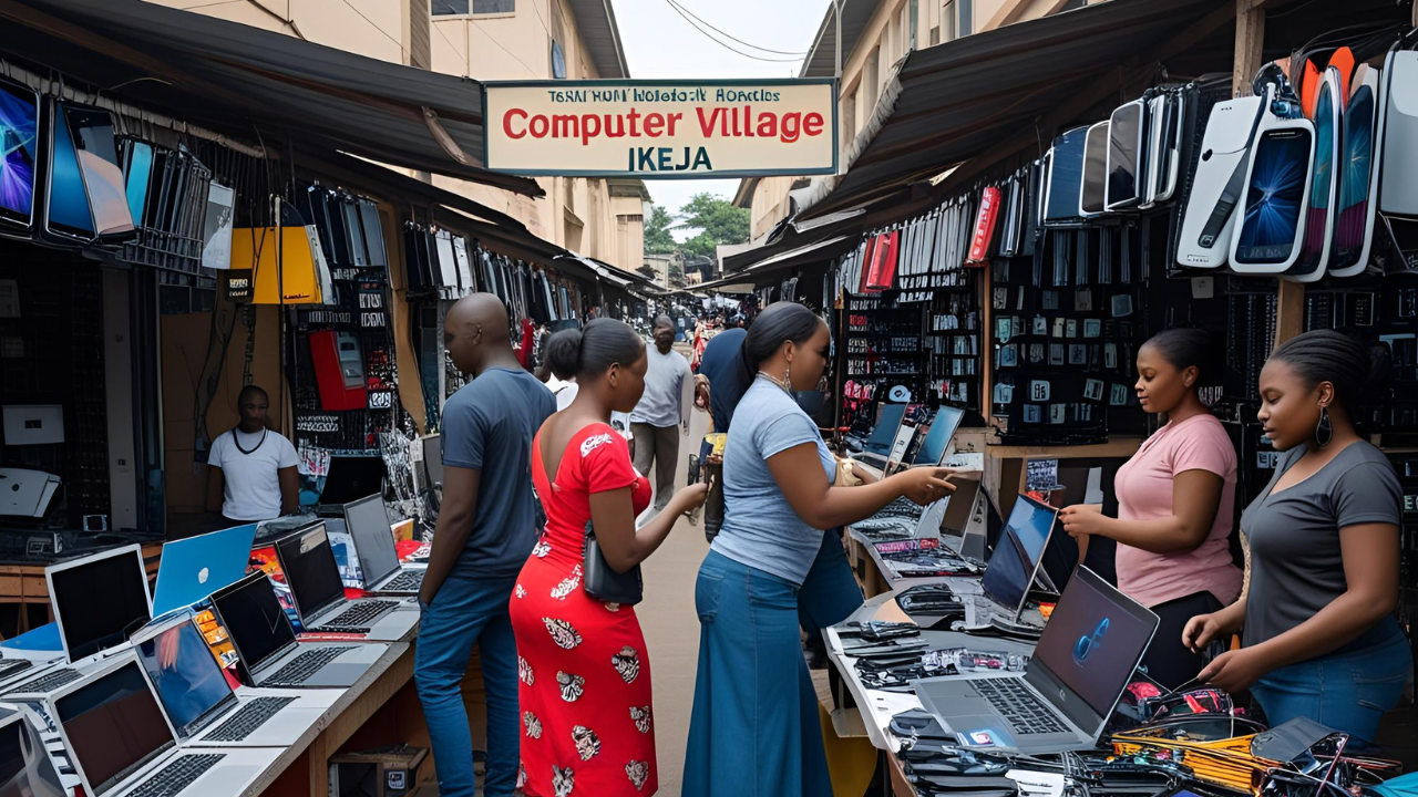 Ikeja Market & Computer Village Lagos - Universanet Travel